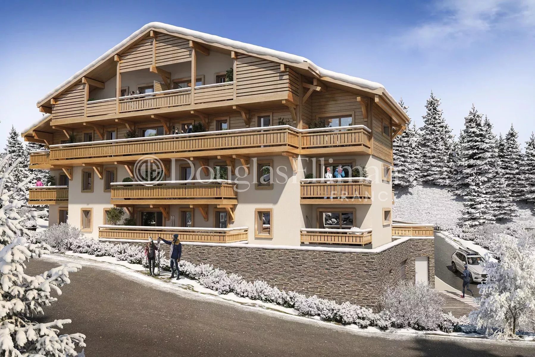 ABONDANCE - Appartement d'1 chambre skis aux pieds à Abondance ...